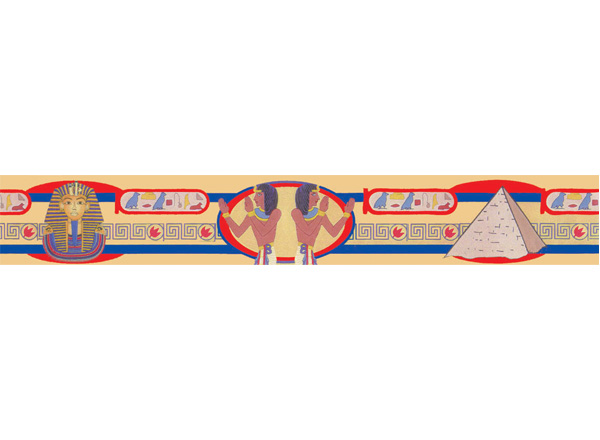 Egyptian Hieroglyphs Border