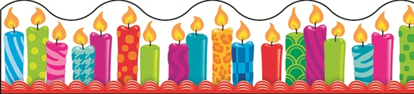 Birthday Candles Bulletin Board Free Printable