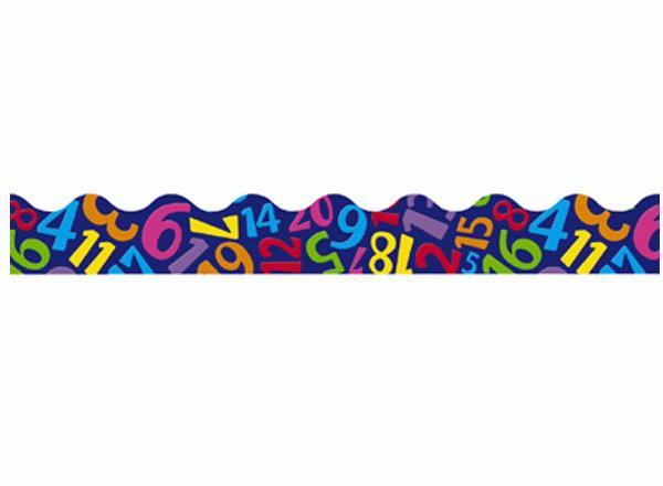 Number Tumble Classroom Display Border