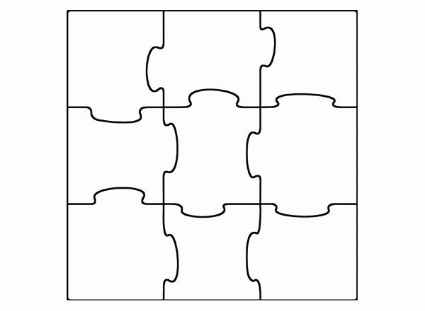 Make your own puzzles Cut-outs