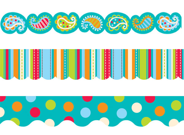 Designs in Turquoise Border Bundle
